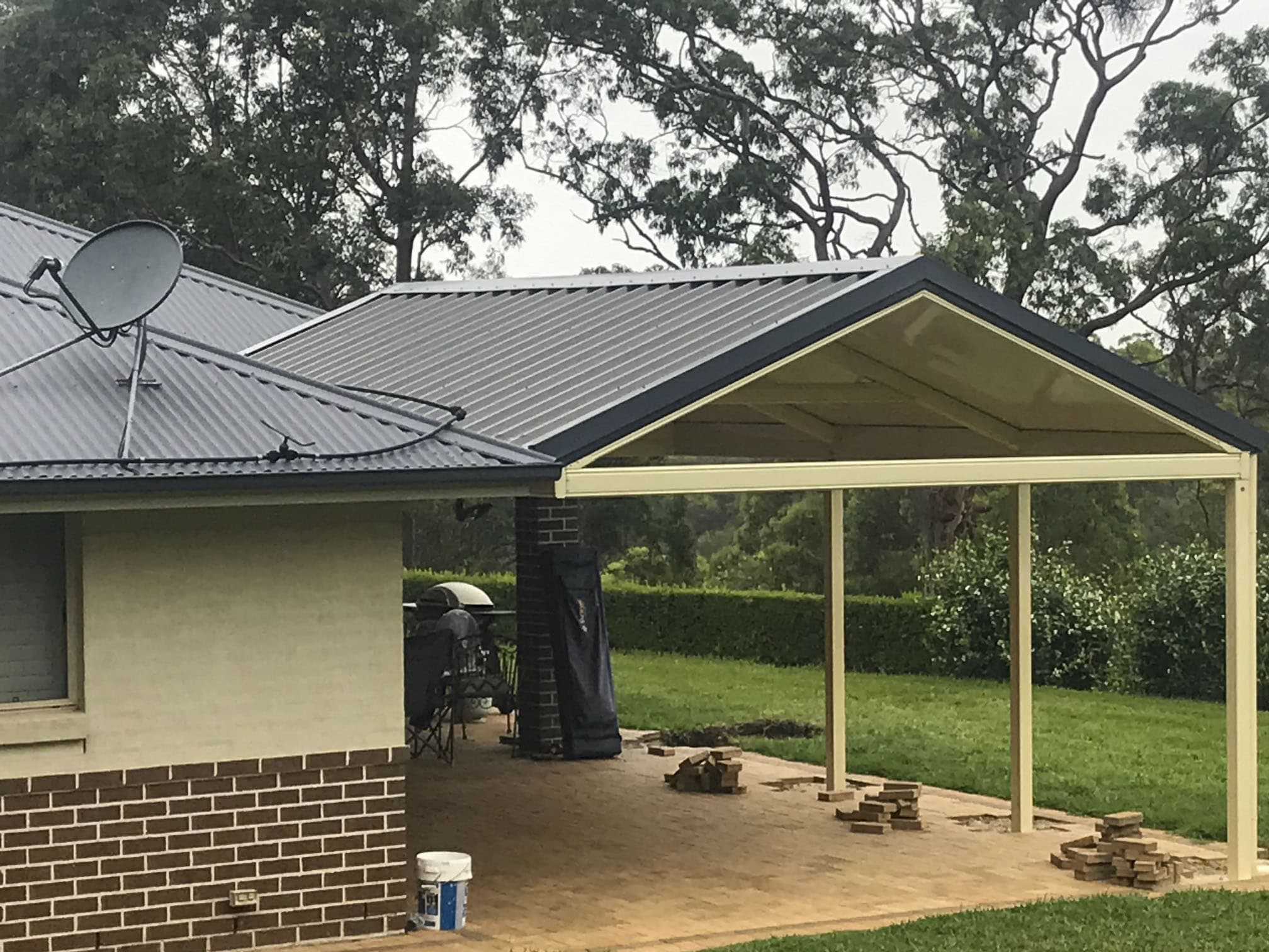Stratco Outback Cooldek Clearspan Gable - LM Contracting